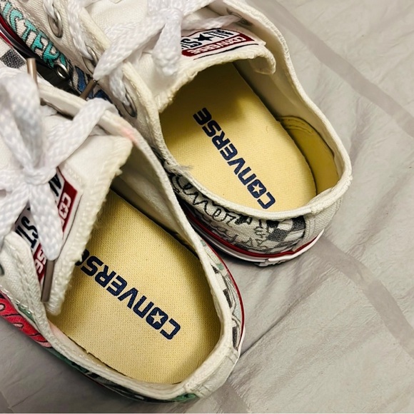Converse | Shoes | Converse Chuck Taylor Lowcut Shoes Handpainted Named ...